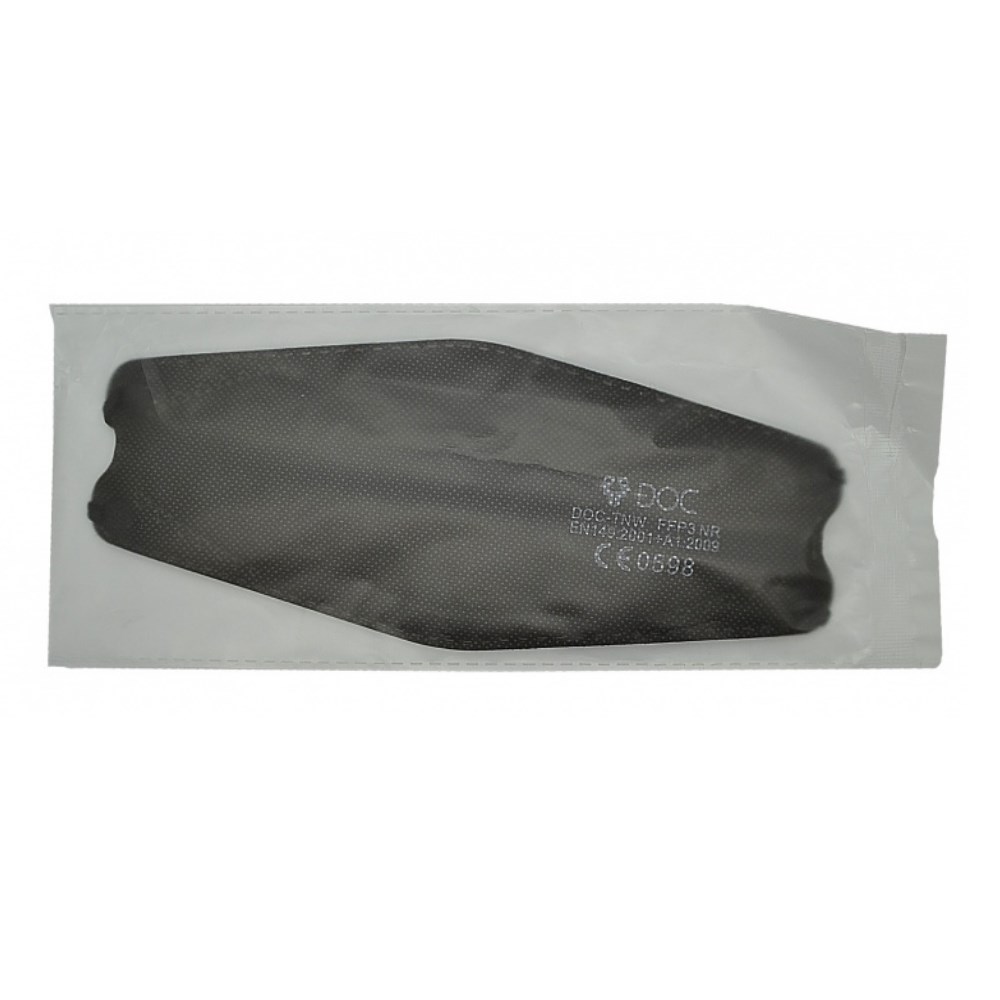 High Protection Mask FFP-3 DOC-TNW Black 1pc