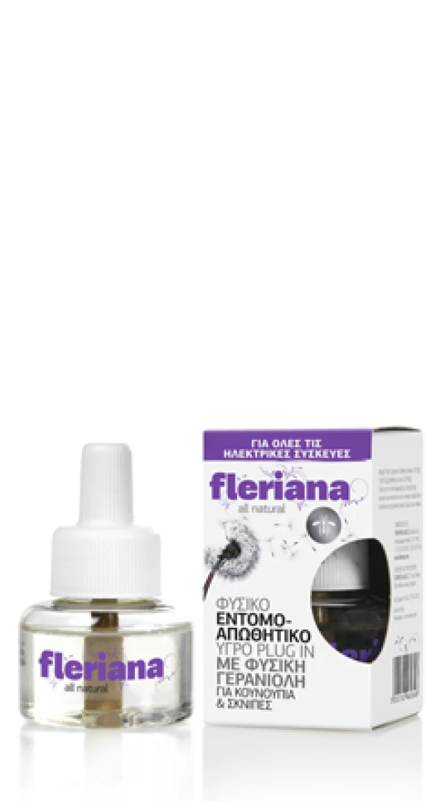 Fleriana Εντομοαπωθητικό Υγρό για Σκνίπες & Κουνούπια 30ml ...