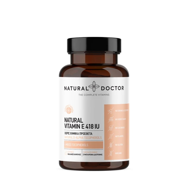 Natural Doctor Natural Vitamin E 60caps