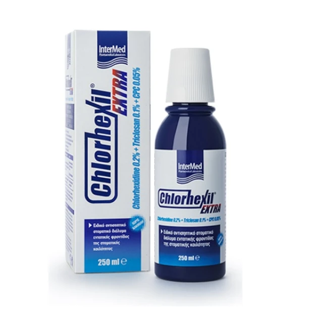 Chlorhexil Extra Mouthwash 250ml | familypharmacy.gr