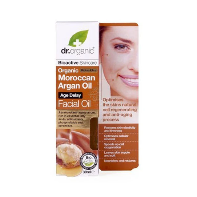 Dr.Organic Argan Oil Λάδι Προσώπου 30ml | familypharmacy.gr