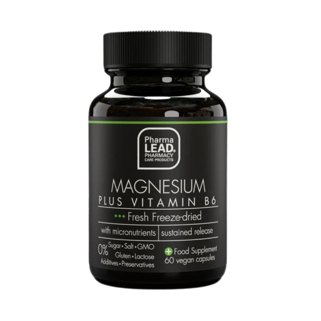 Pharmalead Black Range Magnesium Plus Vitamin B6 60caps | familypharmacy.gr